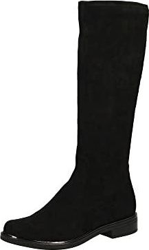 Caprice Femme 9-9-25512-29 Botte mi mollet, Black Met Comb, 39 EU