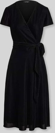 Lauren Ralph Lauren Wickelkleid mit Bindeg&uuml;rtel