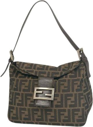 Fendi Sac bandouli&egrave;re Zucca Pre-owned - Femme - Pre-owned - Brun - Taille: ONE Size