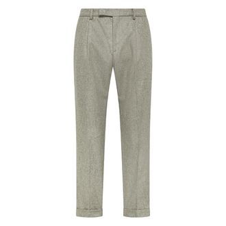 Cruna Tortona Una Pince Hose - - Trousers - Herren - Beige - L