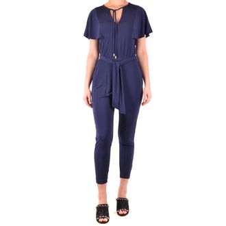 Michael Kors Elegantes Jumpsuit in Himmelblau - - Jumpsuits & Playsuits - Damen - Blau - S