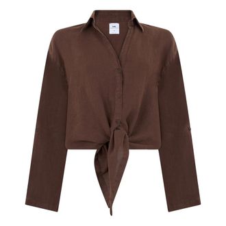 Lois Femme, Blouses et Chemises, Brun, Taille: 42 FR Blouses & Chemises