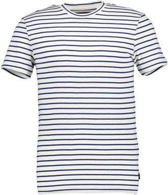 Mustang Jeans Herren T-Shirt blau gestreift