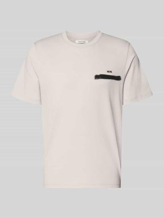 Wood Wood T-Shirt mit r&uuml;ckseitigem Motiv-Print Modell Bobby