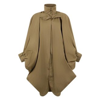 Chlo&eacute; Oversized Cape Coat - - Coats - Damen - Beige - XS/S