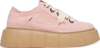 INUIKII Sneakers Inuikii Matilda Frayed 1001-001-0181 Hellrosa