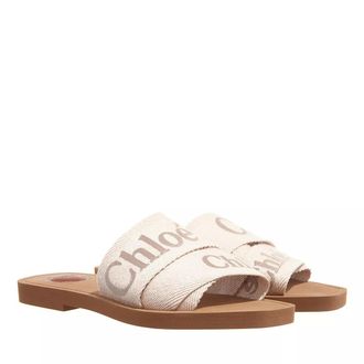 Chloé Slipper & Pantoletten - Flache Woody Pantolette - Gr. 36 (EU) - in Beige - für Damen