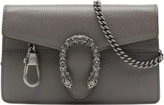 Gucci Pre-owned Mini Dionysus - Femme - Pre-owned - Gris - Taille: ONE Size