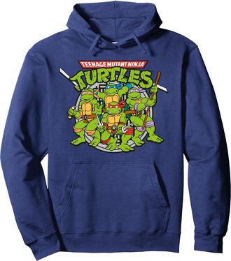 Teenage Mutant Ninja Turtles TMNT Turtle Power-Logo, Teenage Mutant Ninja, 80er-Jahre-Retroshow Pullover Hoodie