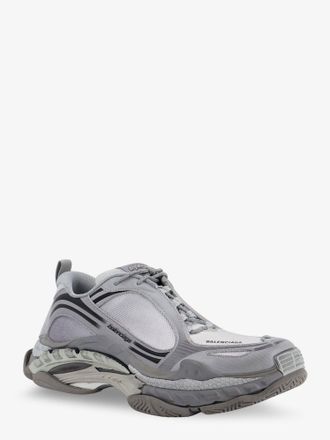 Balenciaga Mens Sneakers Triple S.2 Grey Polyurethane-Polyester Trainers Polyurethane/polyester