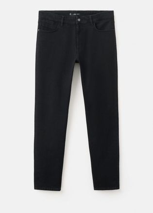 Mango Slim Fit-Jeans Patrick Ultra Soft Touch black denim - Herren - 38 - MANGO MAN