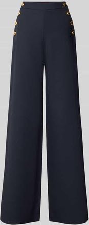Max Mara Weite Hose aus reiner Baumwolle Modell BETULLA