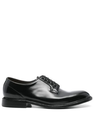 Green George richelieus classiques - Noir