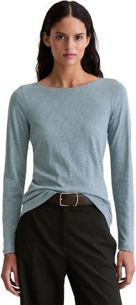 Marc O'Polo Langarmshirt aus Slub-Jersey