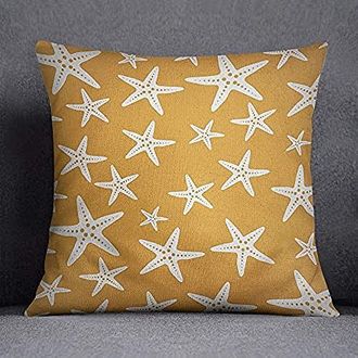 Bonamaison Le Jardin du Lin Kissenbezug, mehrfarbig, 45x45