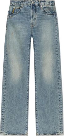 Emporio Armani Homme, Jeans, Bleu, Taille: W34 Jeans Effet Vieilli