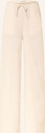 by Aylin Koenig By Aylin Koenig Marlenehose Emmi Mit Leinen beige