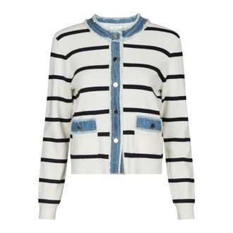 Neo Noir Strickjacke - - Knitwear - Damen - Wei&szlig; - XL