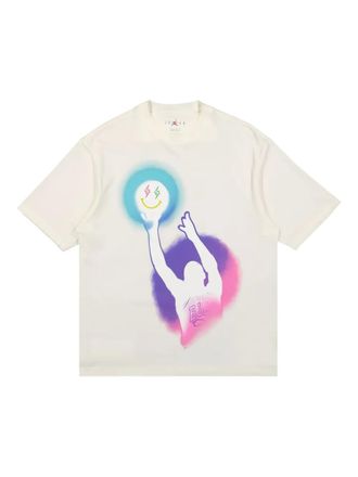 Nike Jordan x J Balvin t-shirt en coton - Blanc