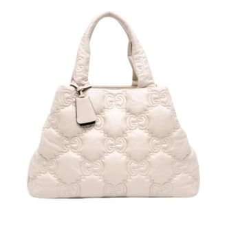 Gucci Pre-owned Vintage Quilted Tote Bag - - Pre-owned - Damen - Wei&szlig; - ONE SIZE