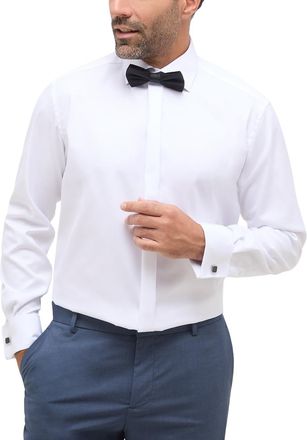 Eterna Comfort Fit Cover Galahemd Langarm New Kent Kragen weiÃ Größe 42