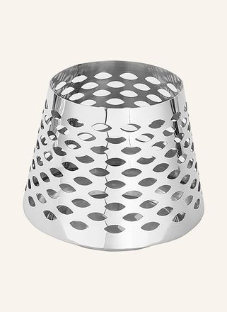 Fink Windlicht Mit Led-Leuchtzylinder Luma silber