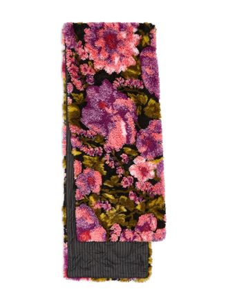 Dries Van Noten écharpe à motif en jacquard - Rose