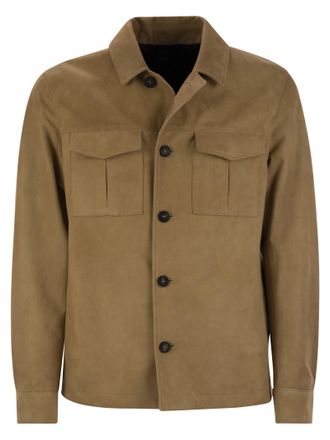 Tagliatore Veste coup&eacute;e de chemise en daim tagliatore
