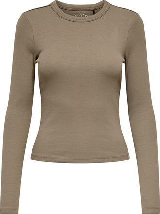 Only Onlval Life L/S O-Neck Top JRS Noos