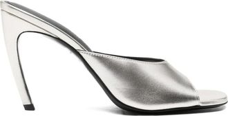 The Attico Femme, Chaussures, Gris, Taille: 40 EU Betta Mules