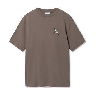 Axel Arigato Micro Bee Bird T-Shirt - - Tops - Herren - Braun - L