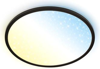 Briloner LED Panel mit Fernbedienung, dimmbar, Sternenhimmel, CCT warmweiß bis kaltweiß, LED Lampe, Deckenleuchte, Wohnzimmerlampe, Küchenlampe, Deckenbeleucht