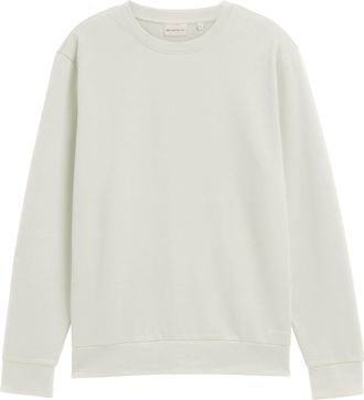 Tom Tailor Herren 1047826 Basic Sweatshirt in Unifarben, 10348-Gardenia White, XL