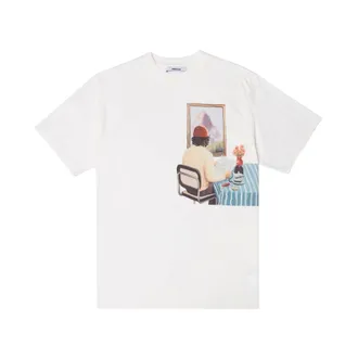 Edmmond Studios Edmmond Studios - T-shirt - Homme - Tops - Blanc - Taille: S