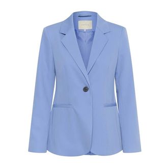 Kaffe Ebb and Flow Blazer Jacke - - Jackets - Damen - Blau - XS