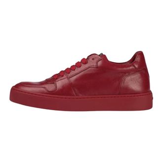 Cesare Paciotti Baskets basses - Homme - Chaussures - Rouge - Taille: 41 EU
