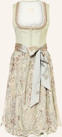 Krüger Krüger Jacquard-Dirndl Fanella Mit Pailletten gruen