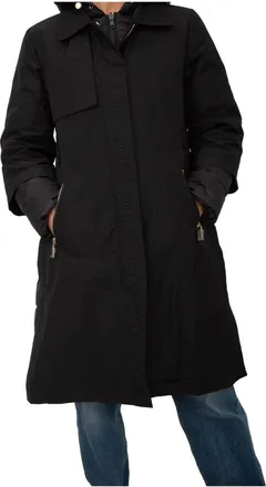 Liu Jo Femme, Manteaux, Noir, Taille: 36 FR Veste Rembourr&eacute;e