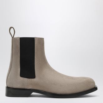 Loewe Bobine Chelsea boots in light hazelnut-coloured suede