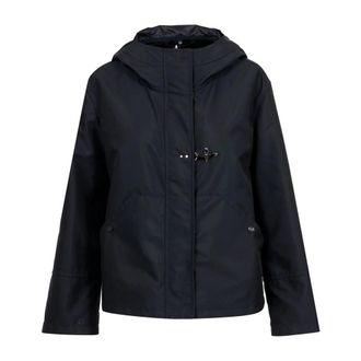 Fay Blaue Wasserabweisende Technische Stoffjacke - - Jackets - Damen - Blau - XL