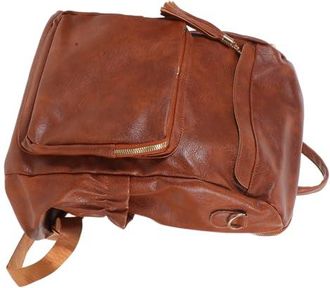Valiclud Sac à Dos Marron PU Vintage pour Femmes Grand Compartiment Multiple Sangle Réglable Confortable pour Travail et Week-ends