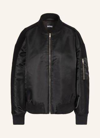 HUGO BOSS Blouson Pamilano Im Materialmix schwarz