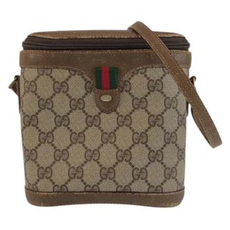 Gucci Pre-owned GG Supreme Canvas Leder Umh&auml;ngetasche - - Pre-owned - Damen - Beige - ONE SIZE