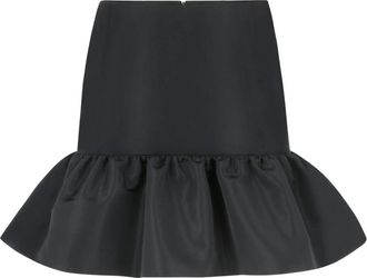 Nina Ricci Femme, Jupes, Noir, Taille: 40 FR Mini-jupe P&eacute;plum