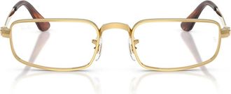 Ray-Ban unisex, Accessoires, Jaune, Taille: 52 MM Rx3927V Optical Frame