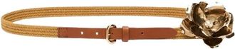 Max Mara Ceinture Wkavicolo - Femme - Accessoires - Jaune - Taille: L