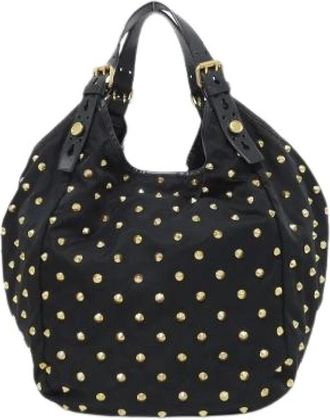 Givenchy Pre-owned Petit Sac Seau en Polyester - Femme - Pre-owned - Noir - Taille: ONE Size