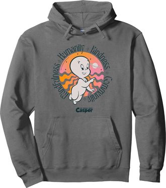 Casper The Friendly Ghost Humanity & Kindness Pullover Hoodie