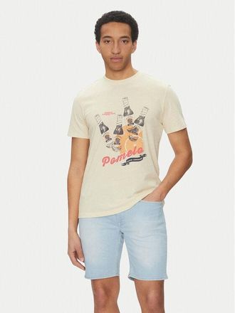 Blend T-Shirt 20718263 Beige Regular Fit