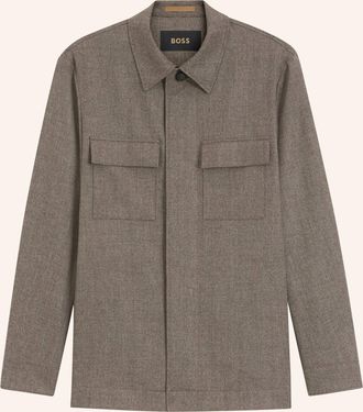 HUGO BOSS Sakko L-Corvin-2fp-263 Relaxed Fit gruen